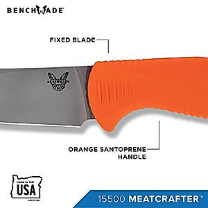 Benchmade - MeatCrafter 15500 Hunting and Cutlery Knife with Orange Handle (15500)