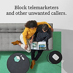 Ooma Telo LTE Home Phone Service with Battery Backup. Affordable landline Replacement. Includes Call Blocking and Calling to Canada and Mexico.