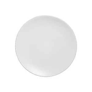 10 Strawberry Street Wazee Matte Coupe Dinnerware Pack of 16, White