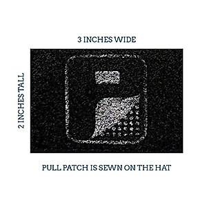 Pull Patch Multicam Camo Flat Bill Snapback Trucker Hat | Black Camo & Black Cap | 2x3 in Loop Surface to Attach Morale Patches