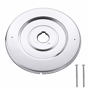 Escutcheon Replacement, for 16090 Moen Chateau Collection Shower Trim Kit, Compatible with One-Handle Tub and Shower Faucets, Chrome