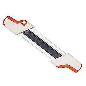 QZTODO 2 in 1 Chainsaw Sharpener for 3/8" Saw Chain,Easy File Chain Saw Sharpener Tool