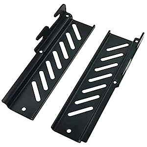 2Pcs Down Hook Bolt-On to Hook-On Conversion Bracket for Headboard or Footboard, Adjustable Bed Rail Hook Plate Adapter,Hook Brackets for Attach Bed Rail to Headboard or Footboard