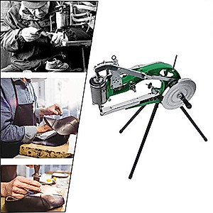 Shoe Repair Machine Hand Cobbler Sewing Machine dual Cotton Nylon Line Sewing Machine Manual Leather Machine for Shoes Cloth Bags