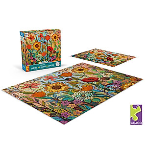 Ceaco - Peggy's Garden - Joy in The Morning - 1000 Piece Jigsaw Puzzle