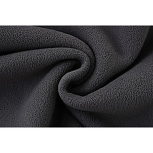 AMIYAN Bear Ears Shape Fleece Warm Hoodies Clothes Toddler Zip-up Light Jacket Sweatshirt Outwear For Baby Boys (Gray, 4-5T)