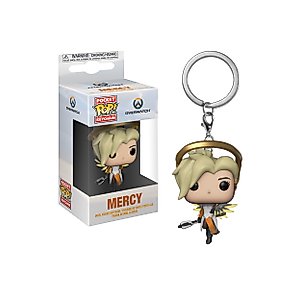 Funko Pop Keychain: Overwatch - Mercy Collectible Figure, Multicolor