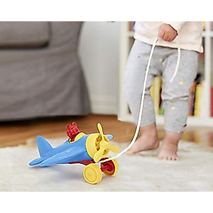 Green Toys Disney Baby Exclusive - Mickey Mouse Airplane Pull Toy