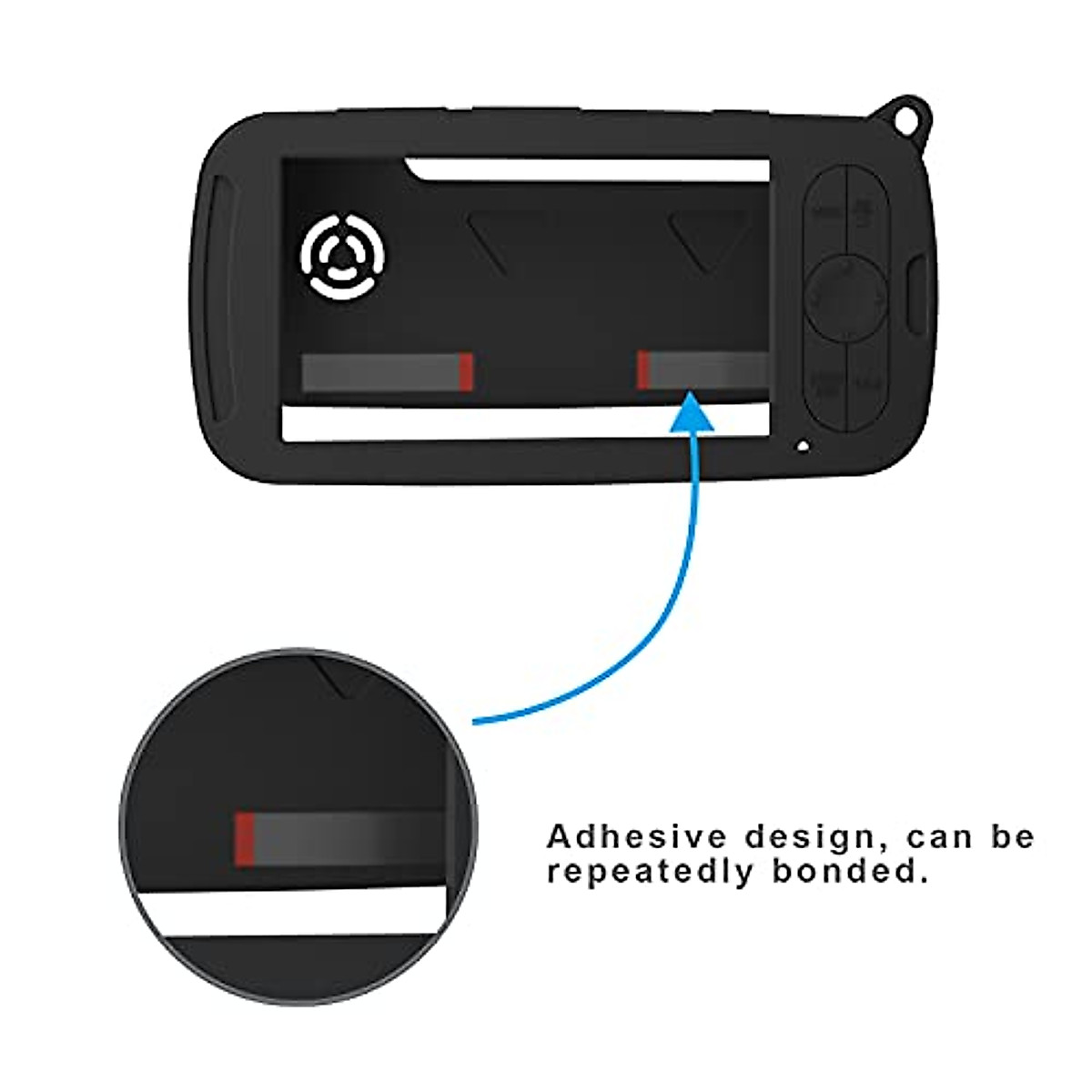 oioaahkeo Silicone Protective Case for Infant Optics DXR-8 PRO Baby Monitor 5" HD Display Monitor(Monitor Not Included)