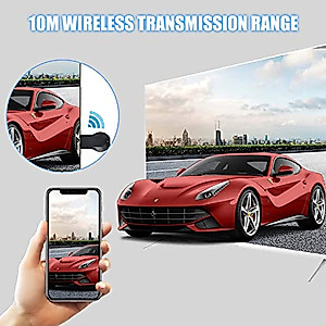 Wireless Display Adapter 4K HDMI - WiFi 1080P Mobile Screen Mirroring Receiver Dongle to TV/Projector Receiver Support Windows Android Mac iOS