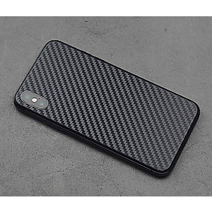 [2 Pack] Synvy Back Protector Film, Compatible with Google Nexus 7 ME370T X7 7" Nexus7 Black Carbon TPU Guard Skin Sticker [ Not Front Tempered Glass Screen Protectors ]