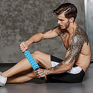 ZanLLW Massage Roller for Lymphatic Drainage, Muscle Roller Stick, Therapy Roller Stick Lipo Roller for Relief Muscle Soreness, Deep Tissue Massage for Trigger Points, Help Sore Muscles Recovery