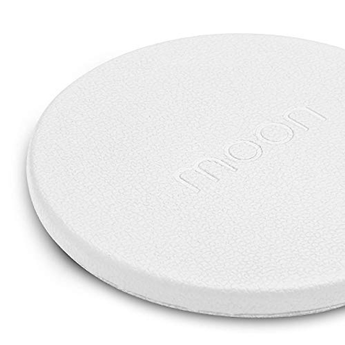 Moon M599 Qi-Enabled Wireless Charging Pad (White Leather)