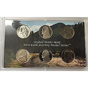 2004 P D S Westward Journey Nickel Series Coin Set Proof Uncirculated