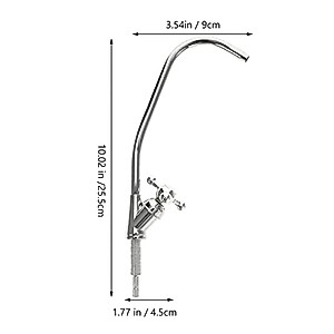 SOLUSTRE Faucet Taps Water Spigot Filtration Systems Tap Water Tap Stainless Steel Water Dispenser