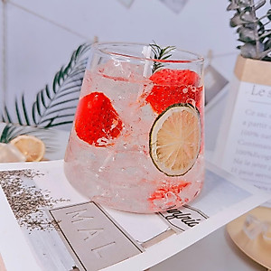 Decorative Jar Candles for Home Scented Aromatherapy Candle Long Lasting Cute Candles Gift for Women Mother's Thanksgiving Day Birthday Present Unique Jelly Wax Candle Strawberry