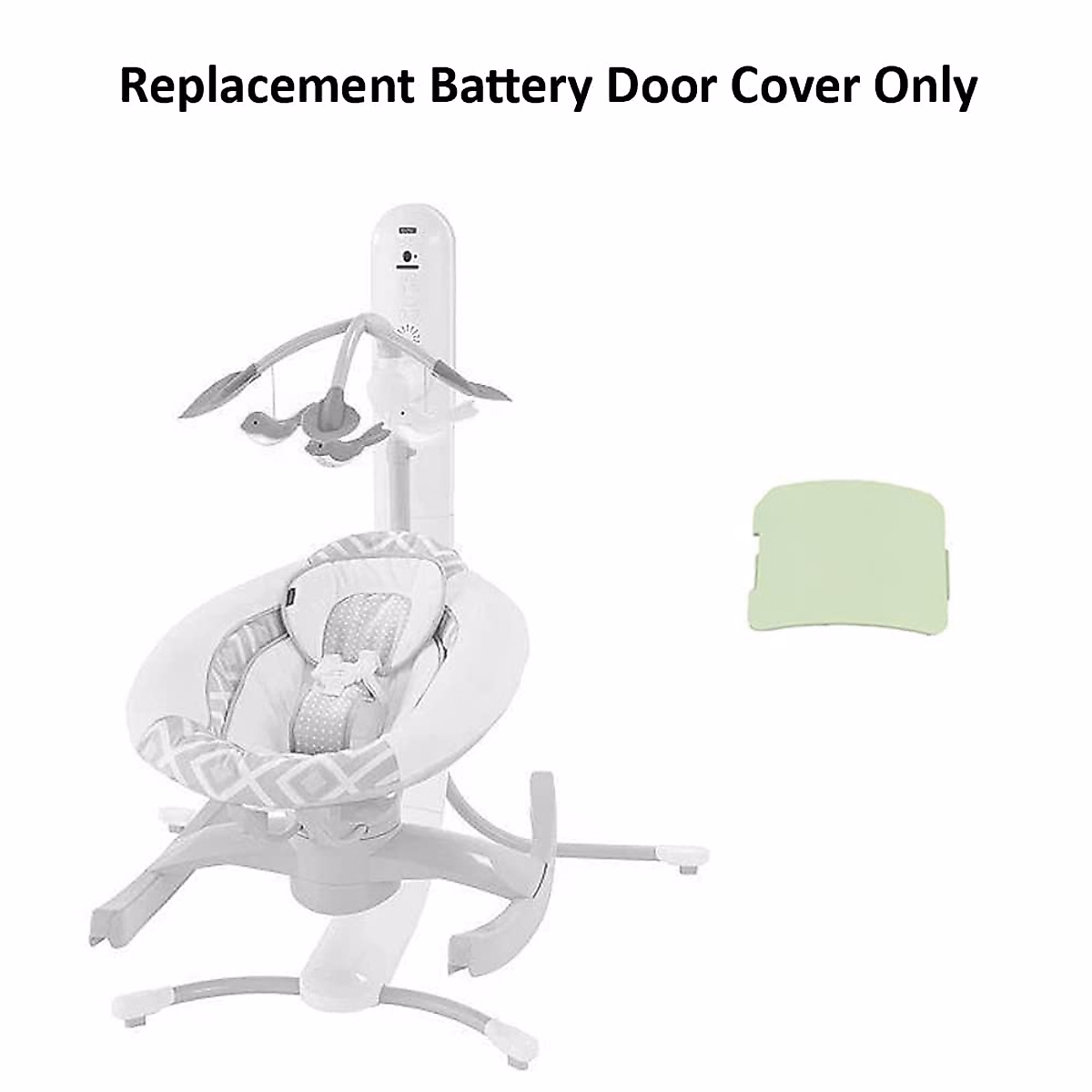 Replacement Parts for Fisher-Price 4 Motion Cradle 'n Swing with Smart Connect - DKD85 ~ Replacement Battery Door Cover