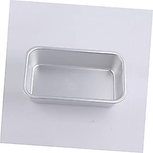 UPKOCH 2pcs Banana Suit Non Stick Baking Sheet Mini Loaf Pans with Lids Loaf Baking Tray Baking Pan French Bread Household Baking Plate Kitchen Supplies Cake Baking Tray Non Stick Pan Set