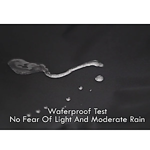 INVACHI Men's Skiing Jacket with Hood Waterproof Fleece Parka Ideal for Hiking Fishing and Travel