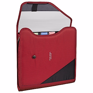 Five Star 1-1/2 Inch Zipper Binder, Easy Access, Durable, Cobalt Blue / Black (29278BC7)