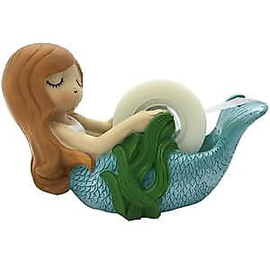 Streamline Imagined Cute Mermaid Tape Dispenser