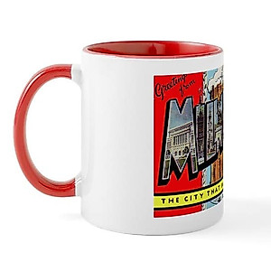 CafePress Milwaukee Wisconsin Greetings Mug Ceramic Coffee Mug, Tea Cup 11 oz
