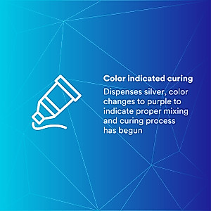 3M Impact Resistant Structural Adhesive, 07333, Two-Part Epoxy, True Automotive OEM Recommended, 200 mL/6.75 fl oz Cartridge, Purple