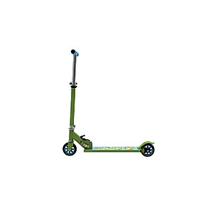 PlayWheels Teenage Mutant Ninja Turtles 2-Wheel Aluminum Folding Scooter, Green