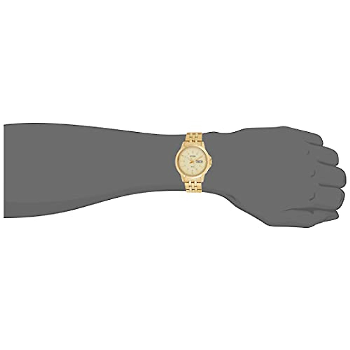 Citizen Quartz Mens Watch, Stainless Steel, Classic, Gold-Tone (Model: BF2013-56P)