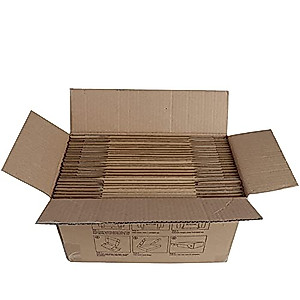 PHAREGE 7x5x2 inch Shipping Boxes 25 Pack, Brown Corrugated Cardboard Mailer Boxes, Small Mailing Boxes for Packaging Small Business