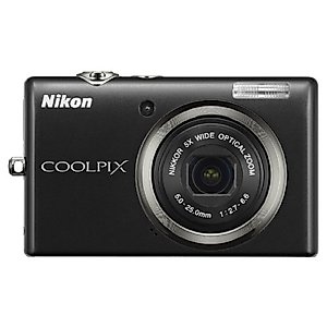 Nikon Coolpix S570 12MP Digital Camera with 5x Wide Angle Optical Vibration Reduction (VR) Zoom and 2.7-Inch LCD (Black) (OLD MODEL)