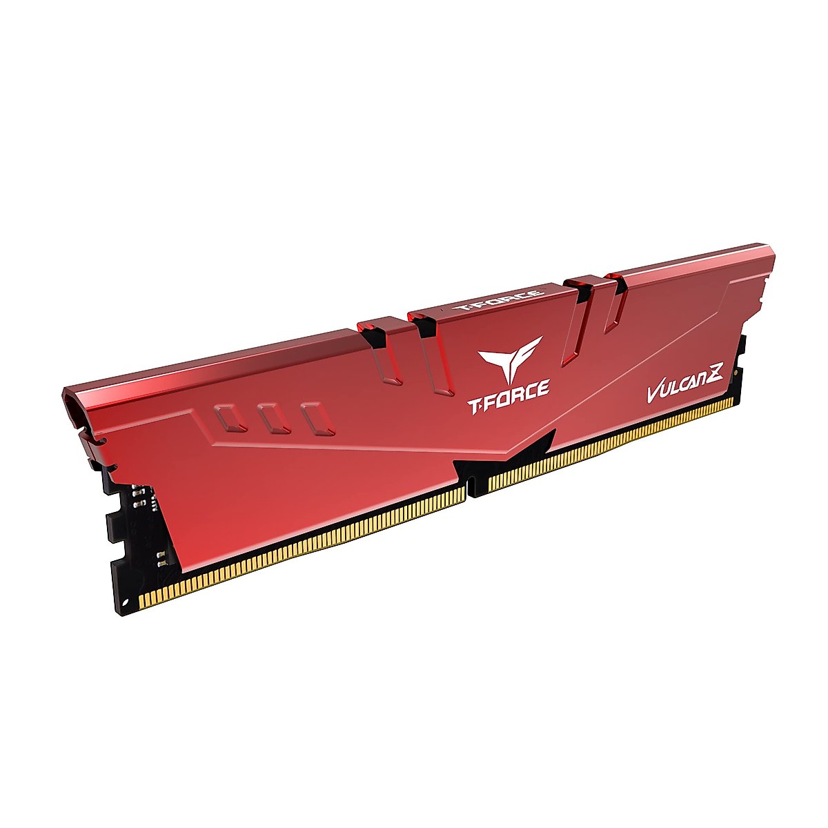 TEAMGROUP T-Force Vulcan Z DDR4 16GB Kit (2x8GB) 3200MHz (PC4-25600) CL16 Desktop Memory Module Ram Red TLZRD416G3200HC16FDC01