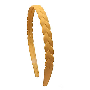 Springtime 12pcs Hard Headbands with Teeth for Girls Women Thin Plastic Hair Headbands for Teens Lady