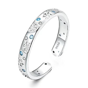 Pearl Leaf Rings, Sterling Silver Rings, Adjustable Rings, Engagement Rings For Women Resizable Pink