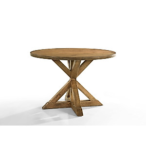 Dining Room Kitchen Table Chairs Set Model 3088 5pc Color Driftwood Complete Set 1 Table with 4 Chairs