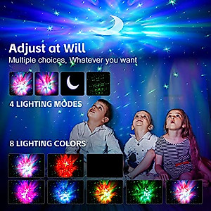 Star Projector - YOTUTUN LED Galaxy Night Light Projector, Nebula Lamp with Remote Control and Timer Design Galaxy Projector for Kids Room Decor/Bedroom Decor/Party/Home Theater