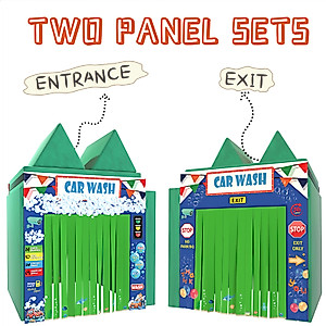 DLOREUK Play Panel for Kids Play Couch Foam Sofa Childrens Home Play Modular Couch (Sofa not Included) - Car Wash