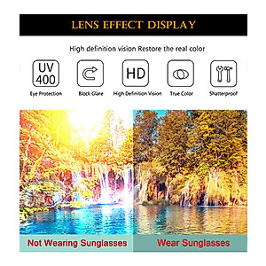 EYLRIM Thick Square Frame Sunglasses for Women Men Fashion Chunky Rectangle Sun Glasses Black Shades(01 Black/Grey)