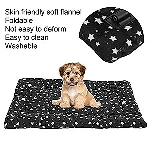 plplaaoo Adjustable Washable Pet Warmer Pad, USB Pet Heating Mat, Foldable Electric Blankets, Indoor Warming Mat for Indoor Pet Warming (25 * 35 A)
