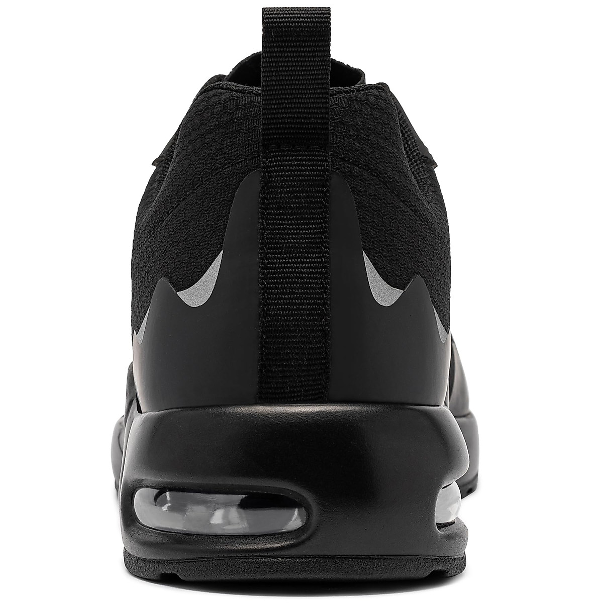 LARNMERN Waterproof Steel Toe Shoes for Men Lightweight Mens Safety Shoes Work Water-Resistant Air Cushion Construction Zapatos Punta de Acero para Hombres (10.5, Black-Waterproof)