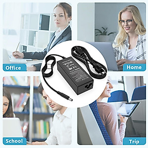 65W AC Adapter for Dell Latitude 3540 3440 3420 3520 3430 3320 3340 Business Laptop Charger 4.5mm tip with 1 Meter US Power Supply Cord