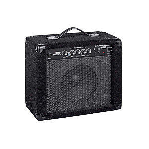 Monoprice 1x8 Bass Combo Amplifier, 20-Watt, 3-Band EQ, Headphone Output