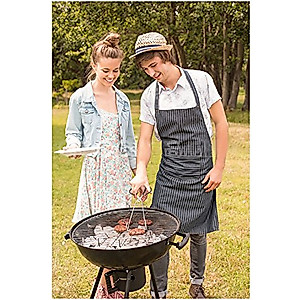 Stainless Steel Kitchen Tongs, Hiash 16 Inch Extra Long Scissor Tongs with Comfortable Handle for Barbecue Grilling