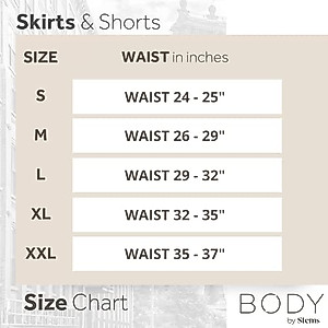 Body By Stems Women's Latex Leather Shorts - Sexy and Stylish Patent Leather Shorts for Women - Black