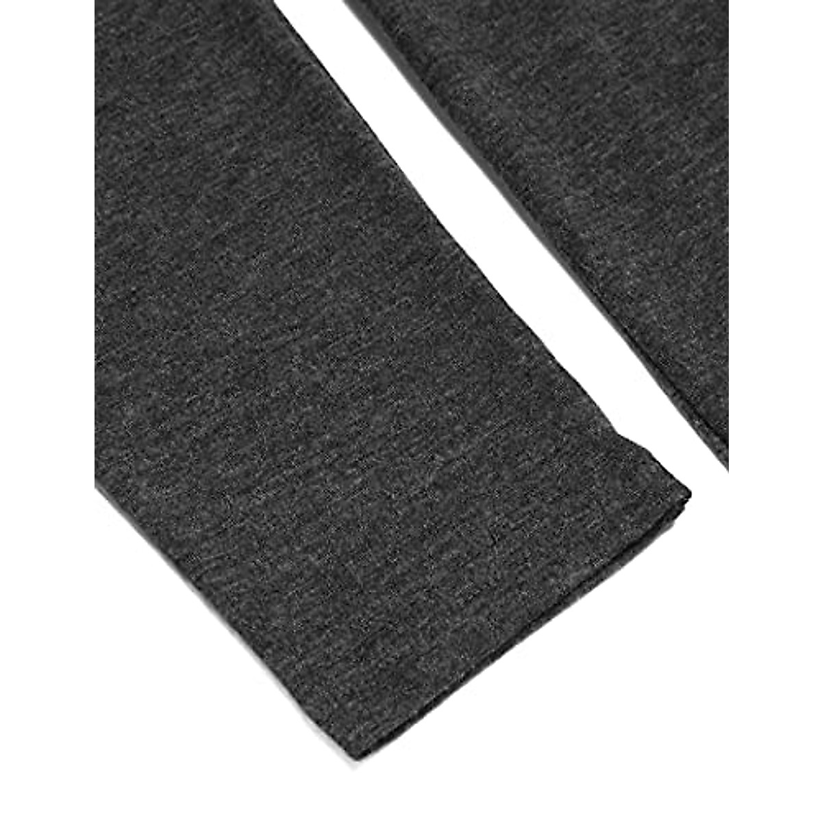 COOFANDY Men's Long Hooded Cardigan Ruffle Shawl Collar Open Front Lightweight Drape Cape Overcoat with Pockets Dark Grey