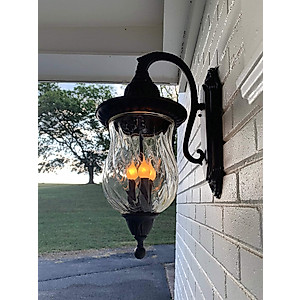 LightLady Studio, Silicone Dipped Candle Light Bulbs, 7 Watts, 12Pk, Silicone Light Bulbs for Candle Lamps, Window Candles, Candelabra, Handmade, Dipped, White, Candle Bulbs Silicone