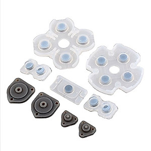 Conductive Rubber Button Pad Kit for Sony Playstation 4 PS4 JDS-001 JDS-011 Replacement