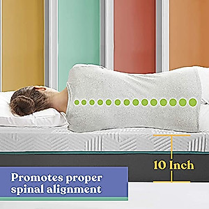 EARLY BIRD Performance 12 Inch Hybrid Mattress, Full, Cooling Copper Infusion