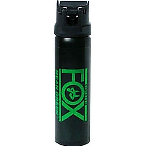 Fox Labs FX-36MGS Mean Green 3oz Stream Pepper Spray, Greem