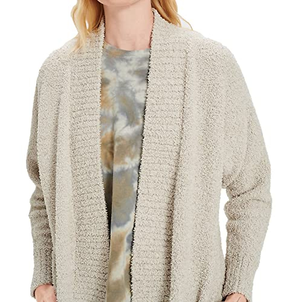 UGG Women's Fremont Fluffy Knit Sweater, Driftwood, 1X